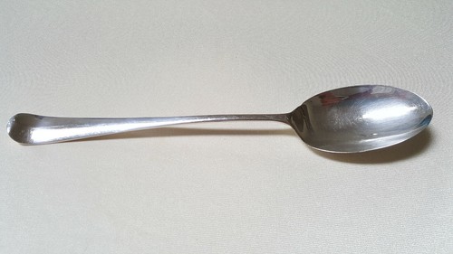 Gerity 1740 Georgian Reproduction 13" Silverplate Serving Spoon G48 ...