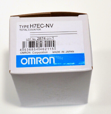 1PCS OMRON Digital Total Counter H7EC-NV H7ECNV 8 Digits LCD Display ...