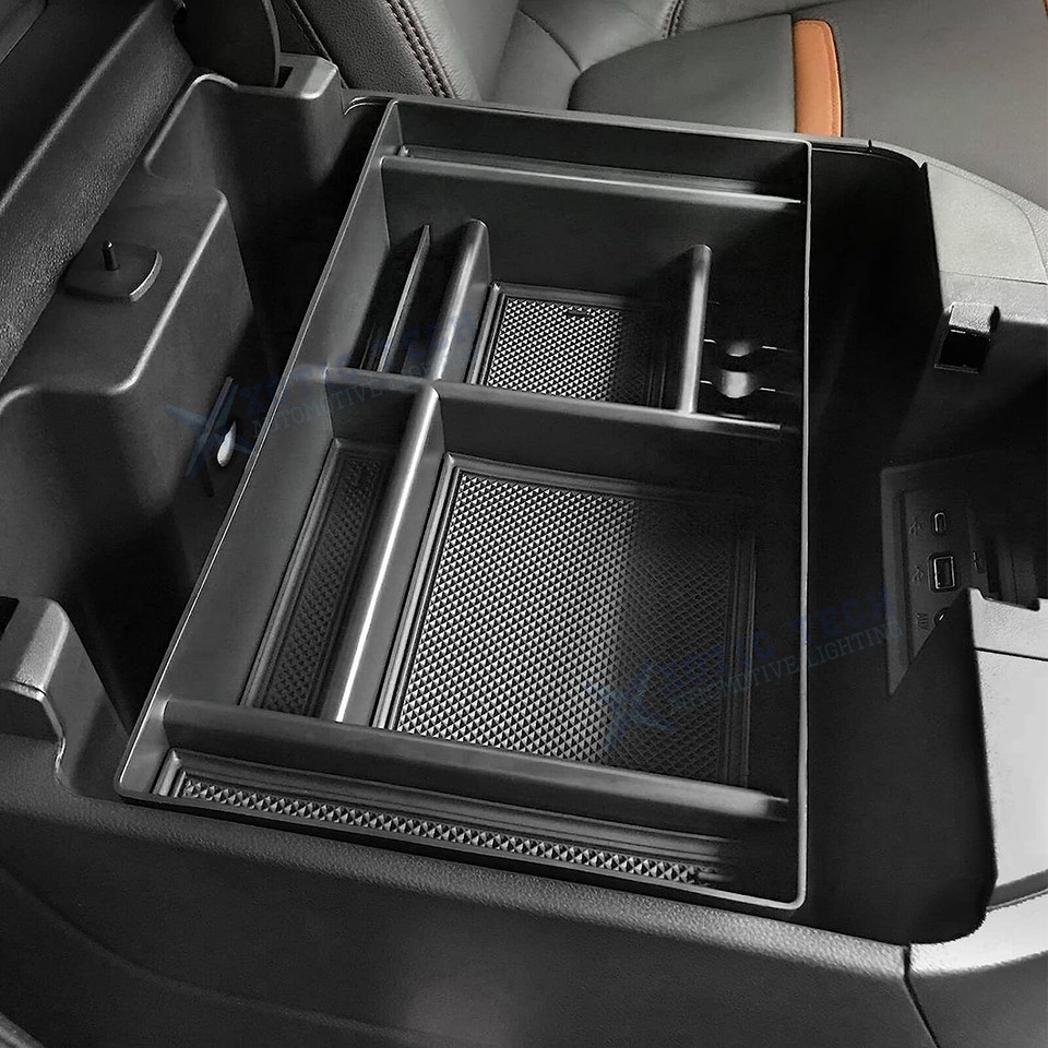 Car Box Center Console Organizer Insert Tray For Chevy Silverado/GMC ...