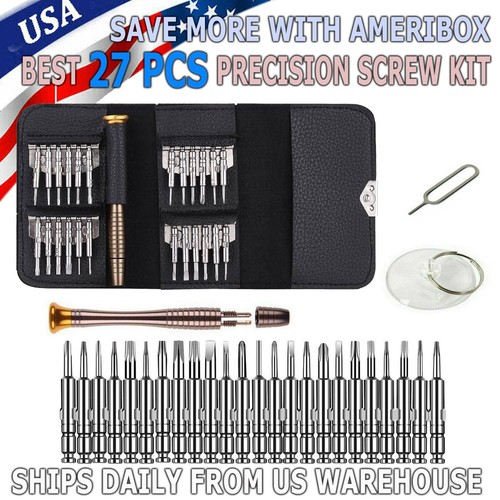 25 in1 Precision Screwdriver Set Computer Repair Torx Tool Kit Laptop ...