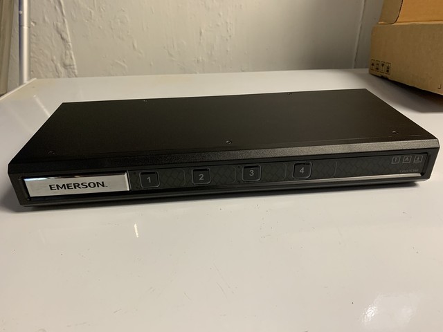Avocent Vertiv SC840-001 4-Port DVI-I KVM Switch Box - Black for sale ...