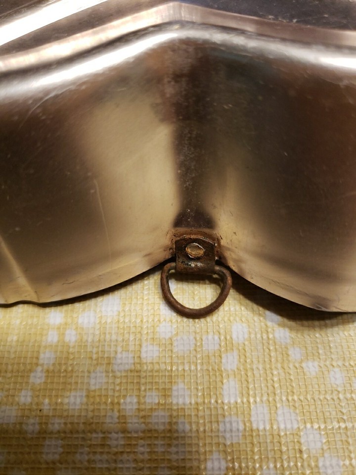 West Bend Vintage Heart Shape Copper Tone Gelatin Jello Cake Mold Wall ...