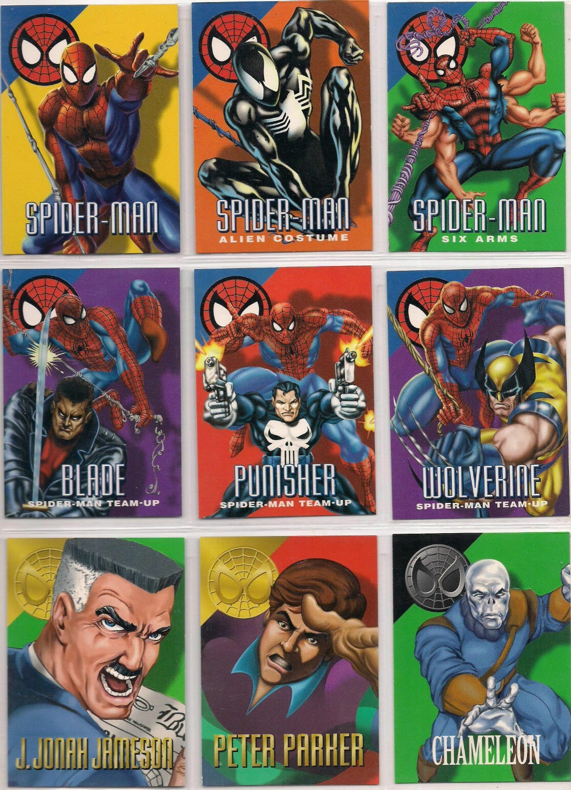 MARVEL VISION EMBOSSED SET OF 100 CARDS WITH DECODER AND MINI-MAGAZINE ...