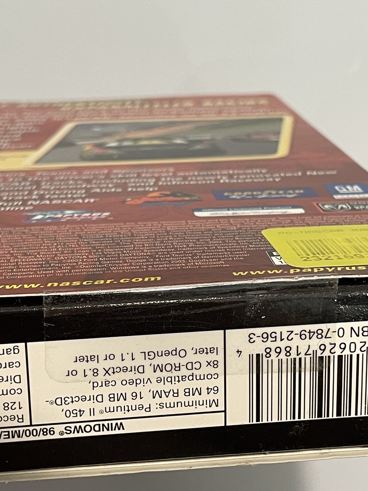 NASCAR Racing 2003 Season (PC: Windows, 2003) for sale online | eBay