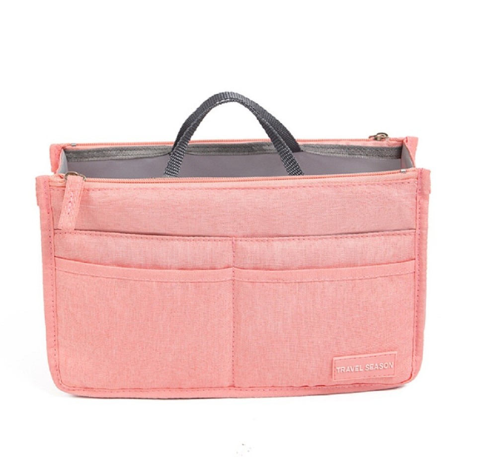 Multi Pocket Handbag Organizer Insert Purse Liner Pouch Tote Bag ...