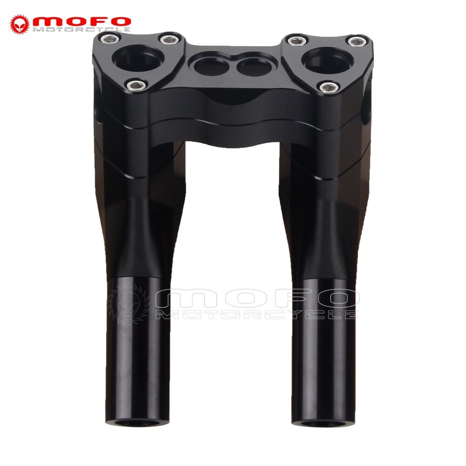 1" Pullback Style Modular Handlebar Risers Kit For Harley Dyna Softail ...