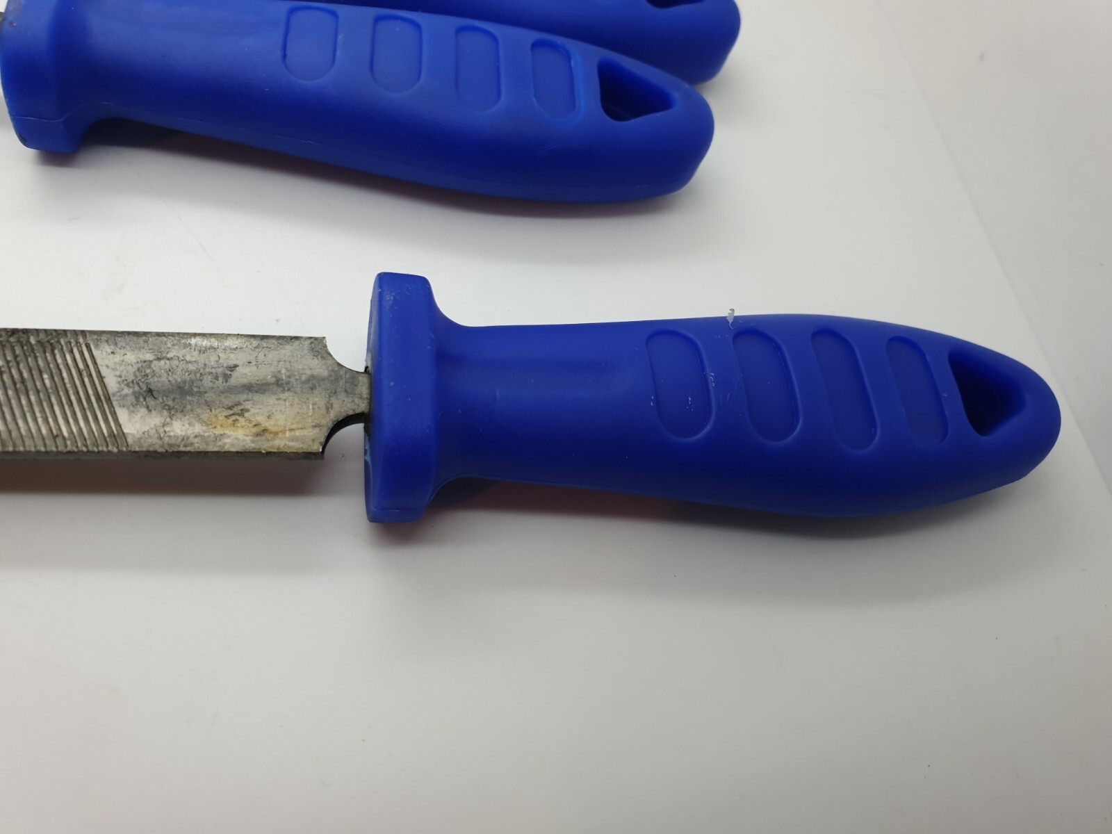 Metall Feile 200 mm Satz 3tlg Rund Halbrundl Set Flach Feilensatz ...