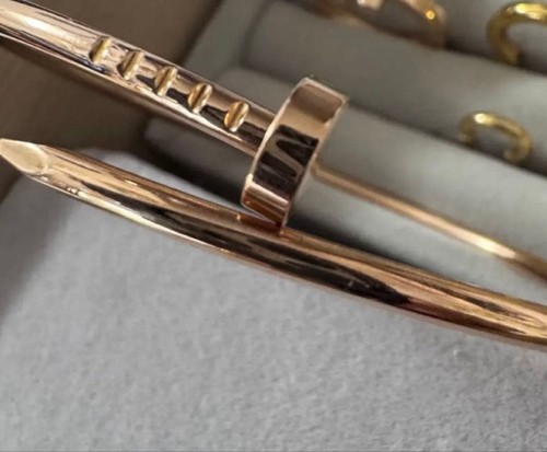 Cartier Just Ankle Bracelet Bangle K18PG Pink Gold Small Used | eBay