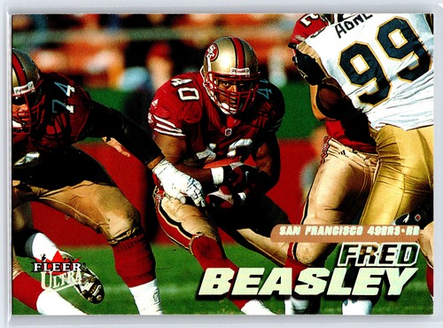 2001 Ultra #98 Fred Beasley | eBay