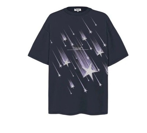 Vancarhell Men's Shooting Star Graphic Short Sleeve T-Shirt | eBay