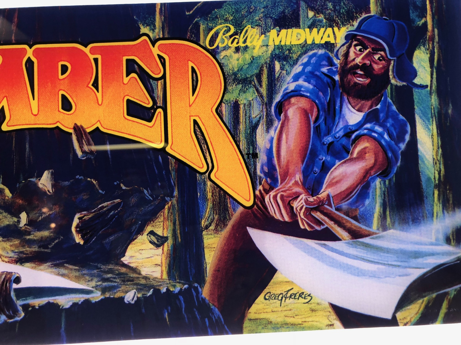 Timber Arcade Marquee - Plexi Acrylic | eBay