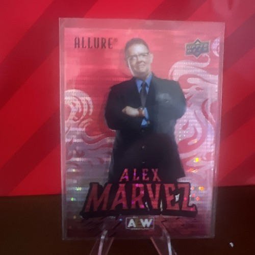 Alex Marvez Red Pulsar 2024 Upper Deck Allure AEW Card # 102 | eBay