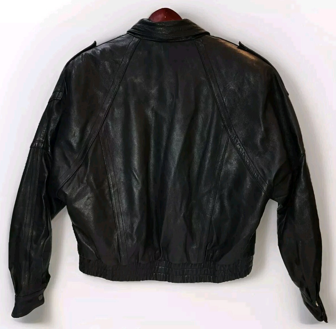 Pelle Cuir Leather Bomber Jacket Men's L Black | eBay Pelle Cuir Leather Bomber Jacket Men's L Black | eBay