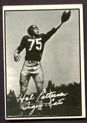 1961 Topps CFL # 56 Hal Patterson HAMILTON TIGER CATS CREASE FREE | eBay