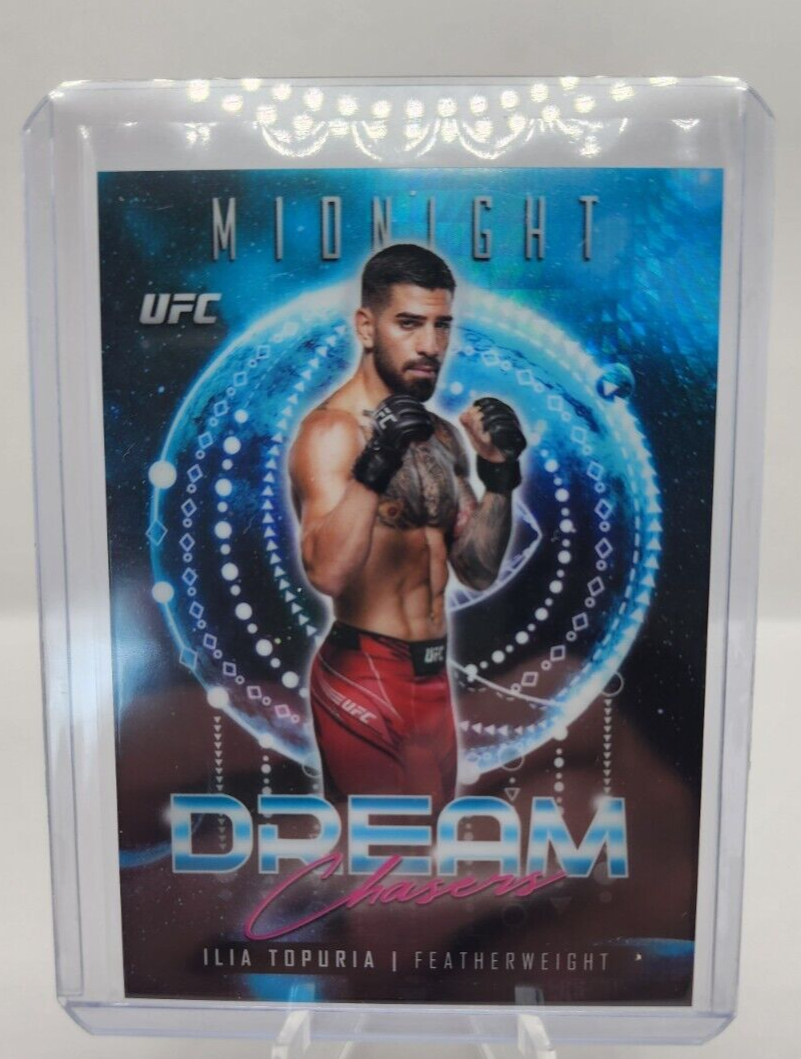 2024 Topps Midnight UFC Dream Chaser Insert of Ilia Topuria.. Super ...