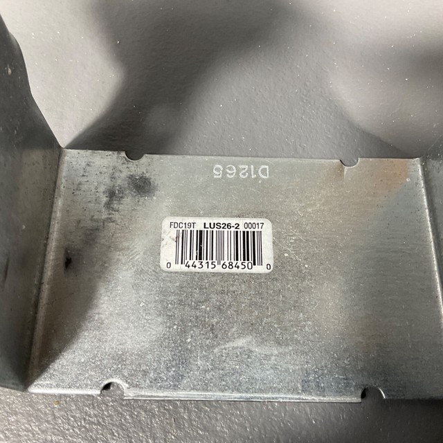 Simpson Strong-tie 2x6 Double Joist Hanger Lus26-2 for sale online | eBay