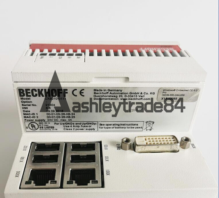 1PC Used BECKHOFF CX5010-0111 | eBay