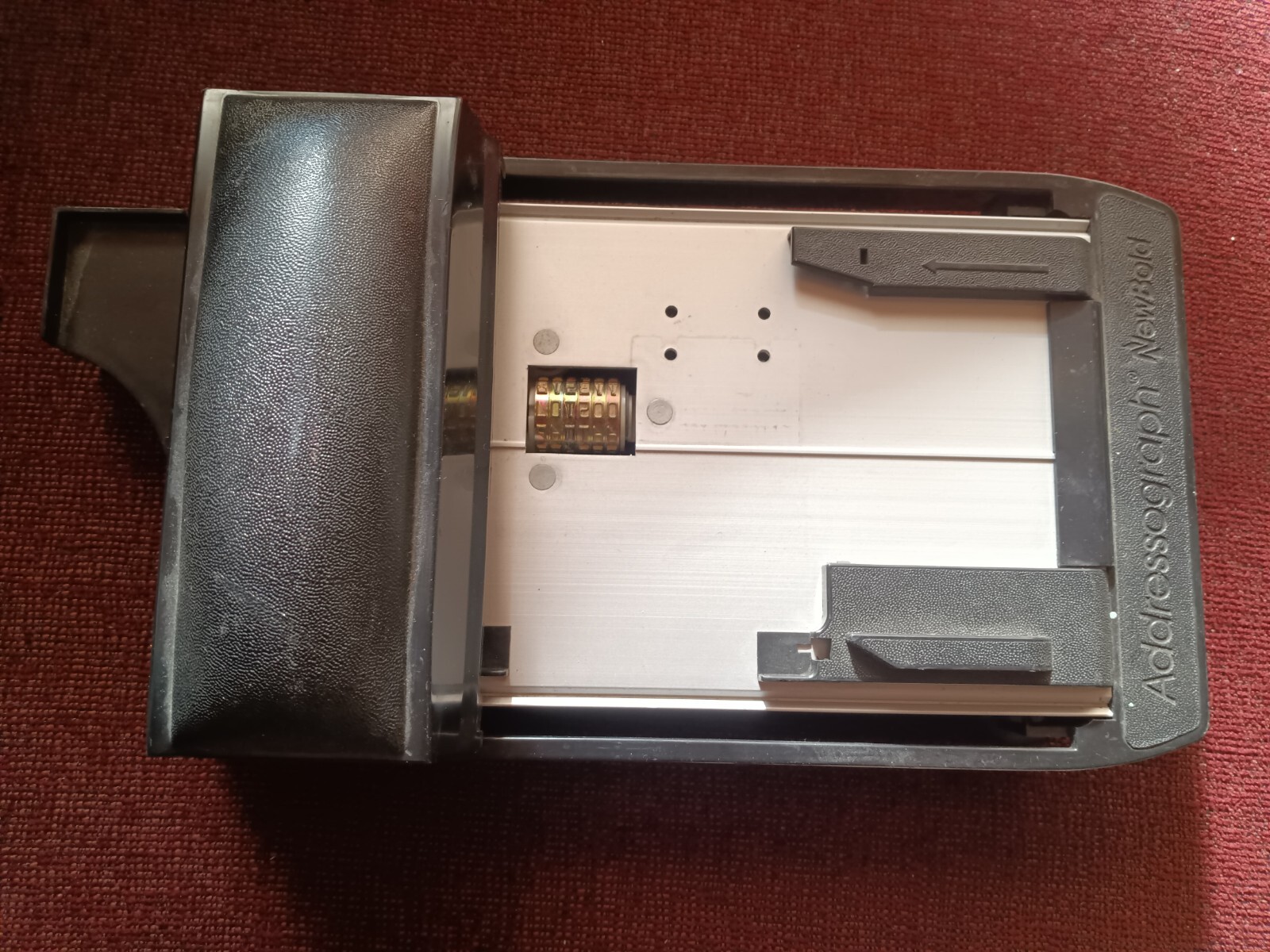 DataCard Vintage American Express Addressograph Manual Credit Card ...