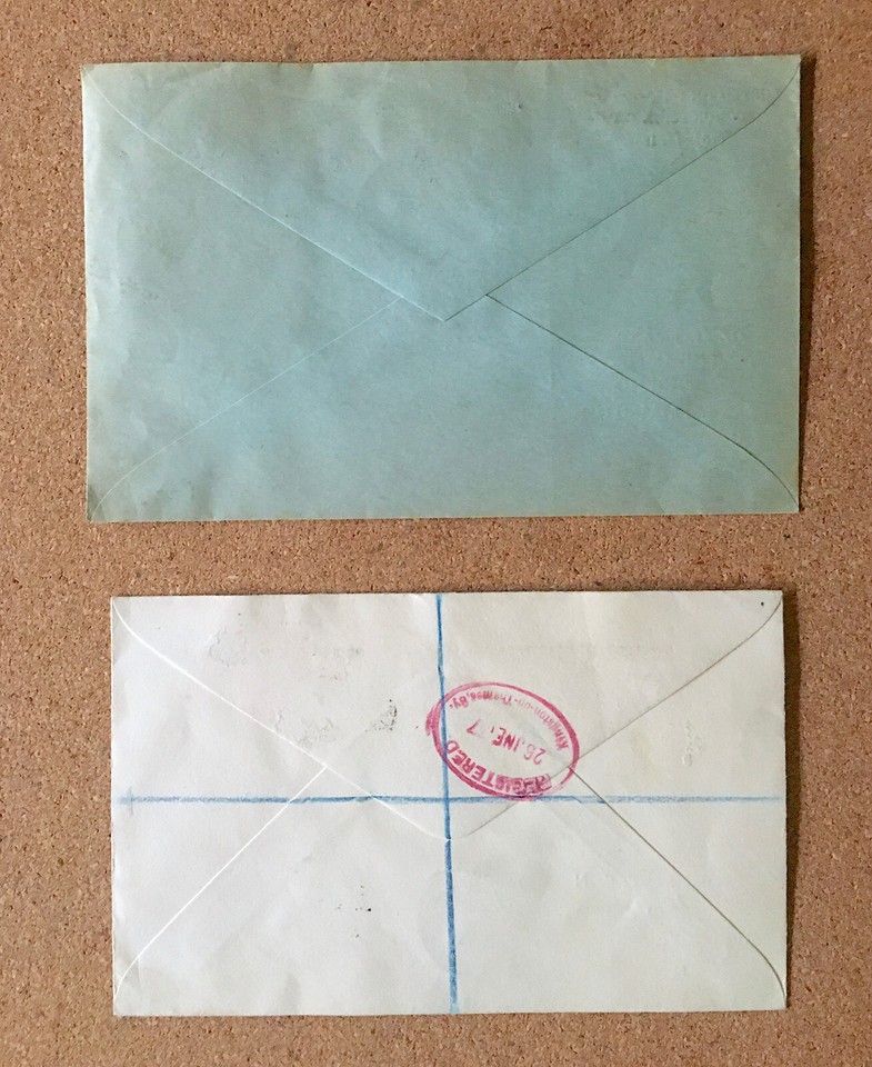 MAURITIUS 1937 CORONATION COVERS WITH PHOENIX AND VACOAS POSTMARKS (2 ...