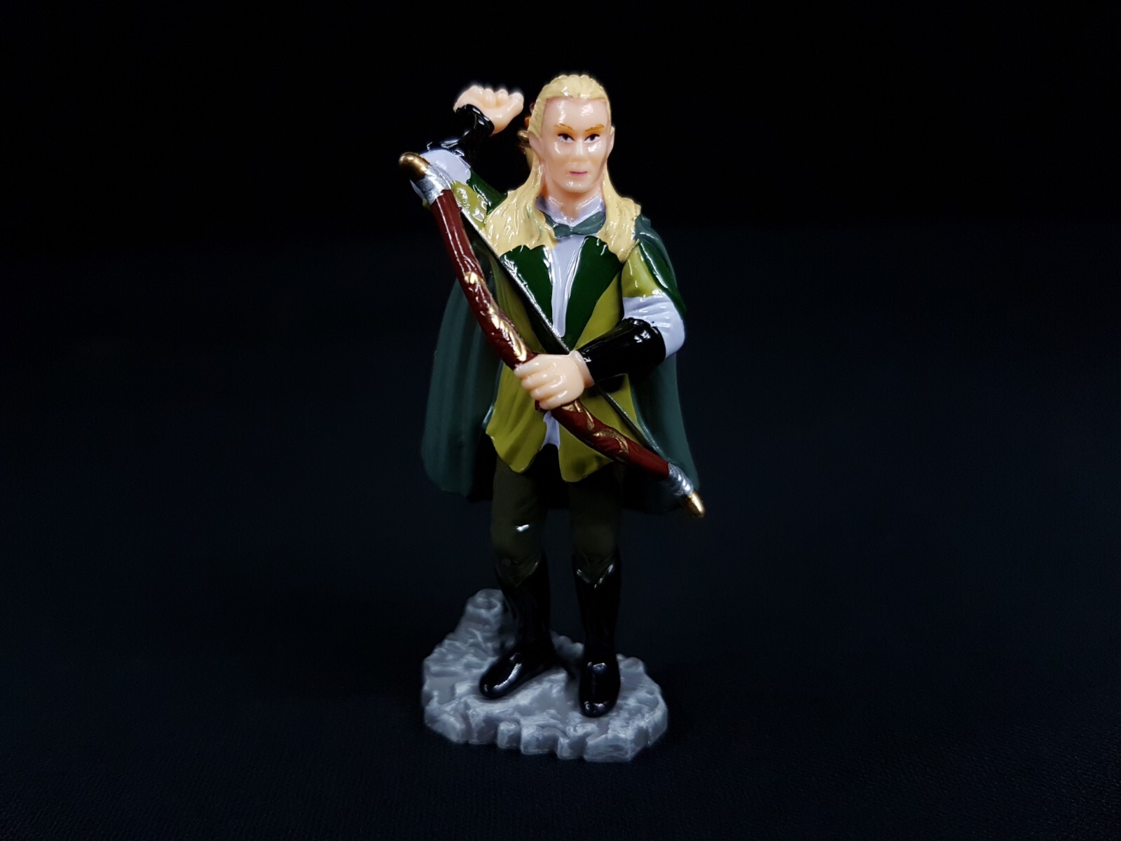 Vtg handpainted LEGOLAS miniature figurine Lord of the Rings ...