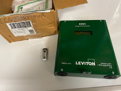 NEW Leviton A8812 Energy Monitoring Hub solar panel gas electric | eBay