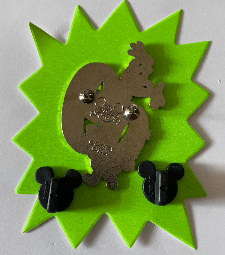 Disney Pin. 2009 Goofy and Pluto Jumping From 2009 Celebration. Double ...