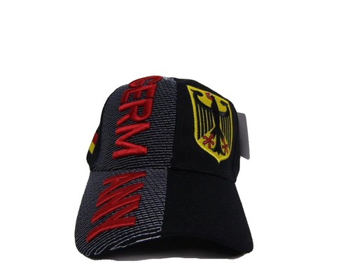 German Eagle Germany Deutschland Country Black Baseball Hat Cap 3D ...