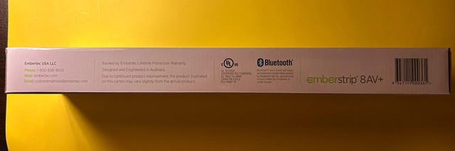 Embertec Emberstrip 8av With Bluetooth Sensor ESUSAV8-ET-10B for sale online | eBay