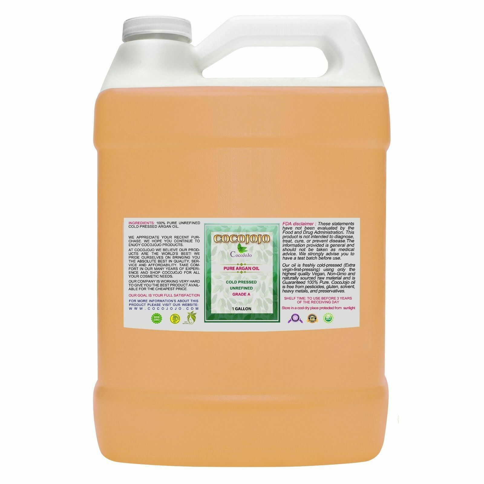 Mature & Pure Argan Oil Cold Pressed Unrefined Moroccan Marrakesh Oil ...