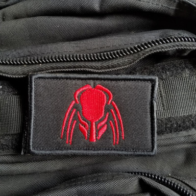 Predator Helmet Embroidered Hook Patch Swat Militray Tactical Badge ...