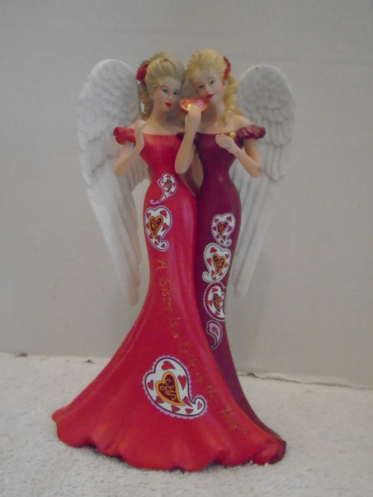 Thomas Kinkade Figurine Angelic Sisters of Heartfelt Promises ...