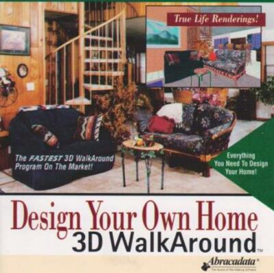 Design Your Own Home: 3D Walk Around PC CD create house interior ...