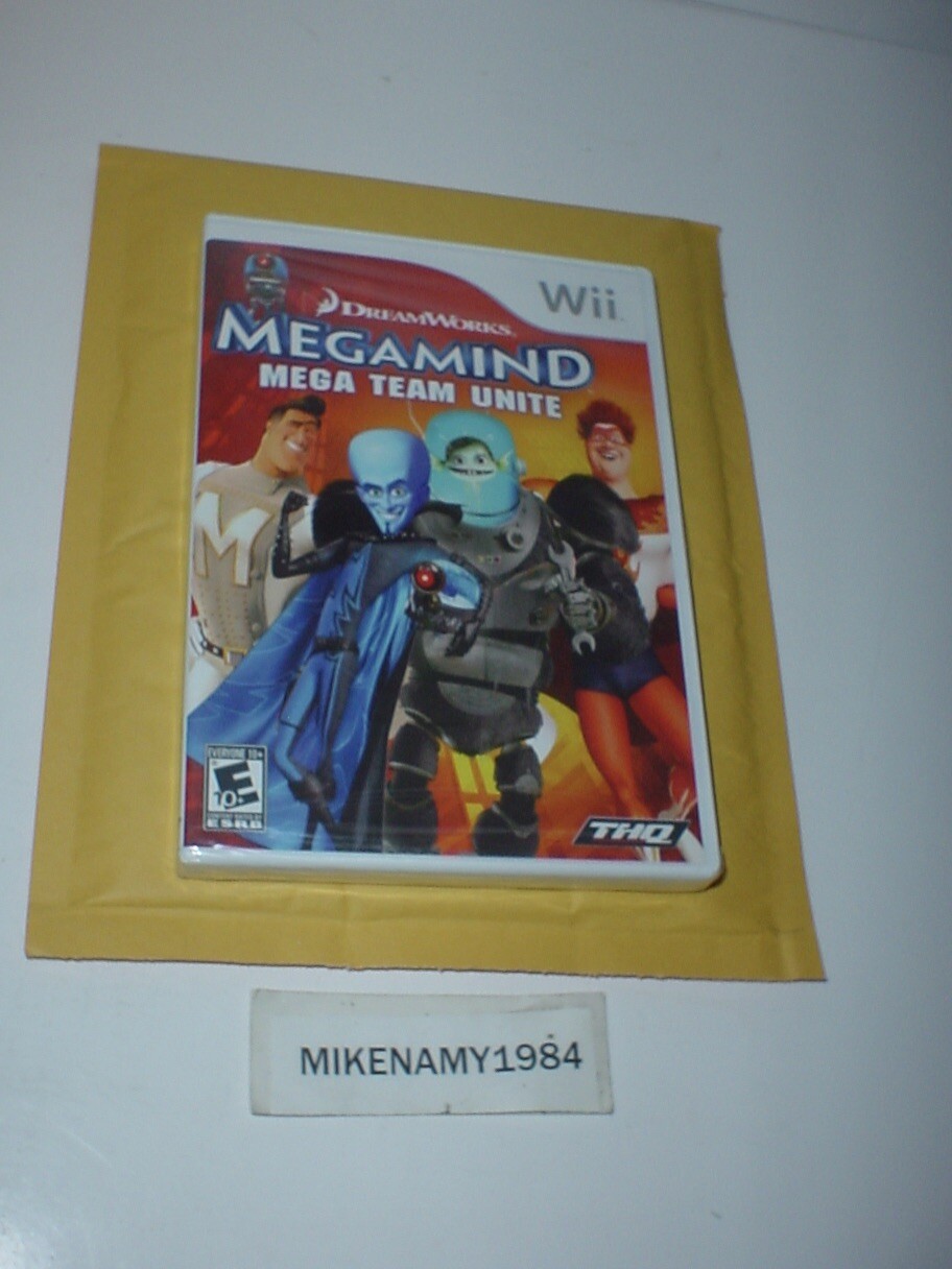 Megamind: Mega Team Unite (Nintendo Wii, 2010) for sale online | eBay