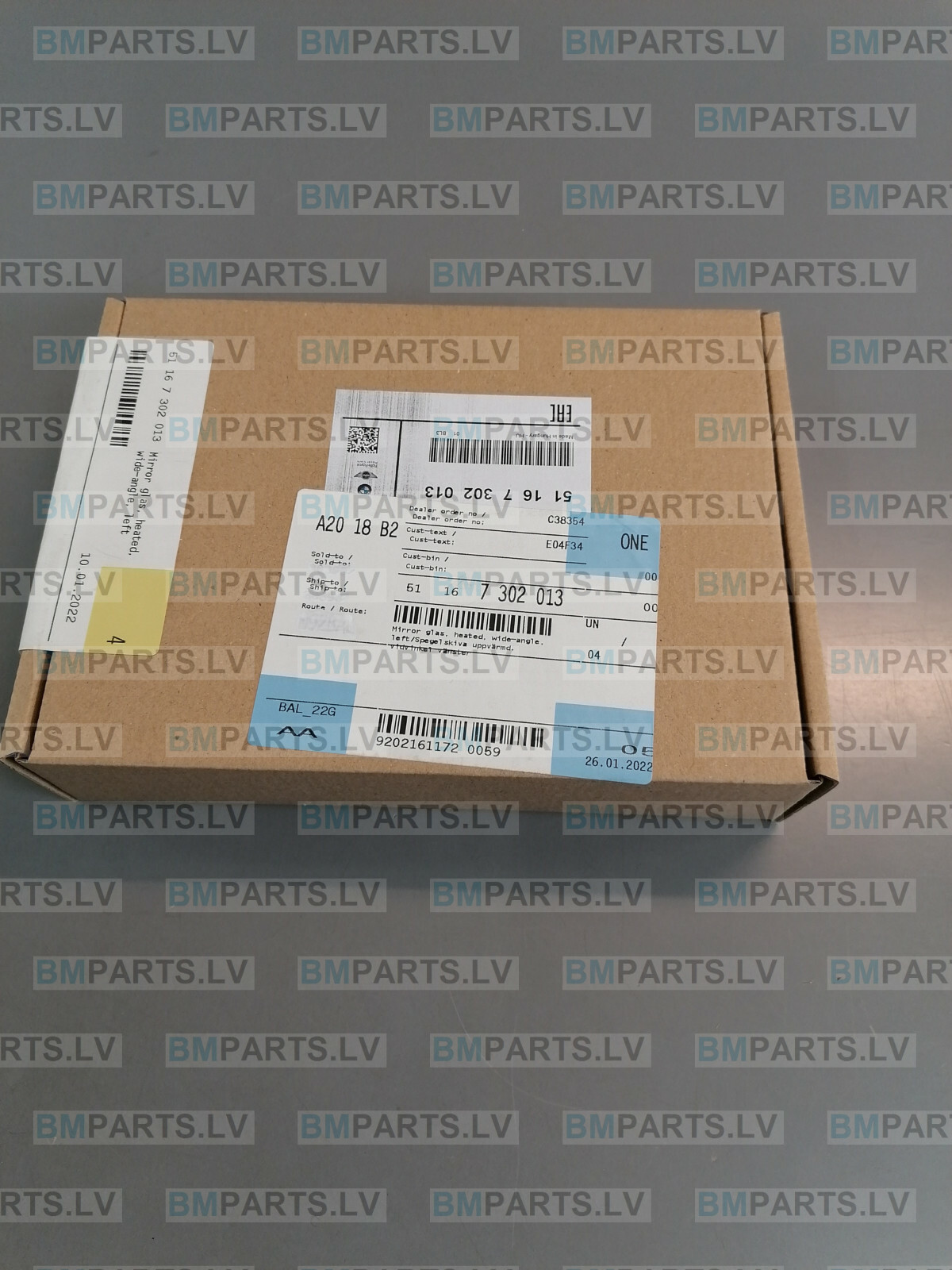 NEW GENUINE BMW E84 F39 G29 MIRROR GLAS HEATED WIDE ANGLE LEFT EC ...