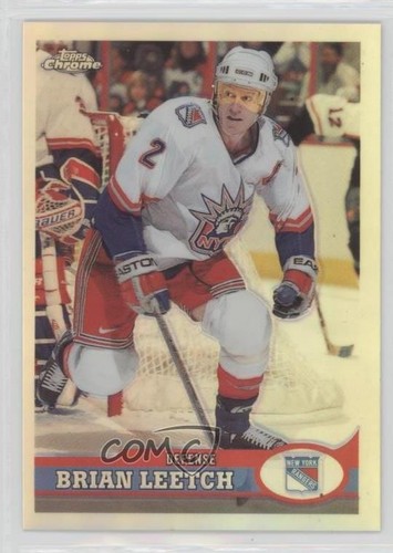 1999-00 Topps Chrome Refractor Brian Leetch #30 HOF | eBay