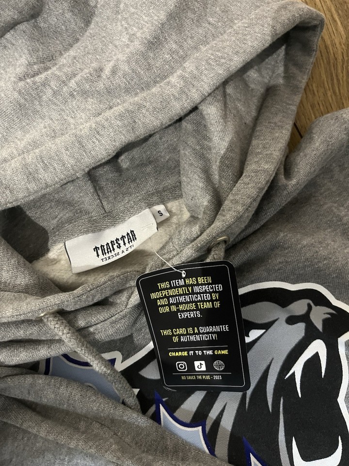 Trapstar TSL Shooters Tracksuit Mens Ice Grey/ blue | eBay UK