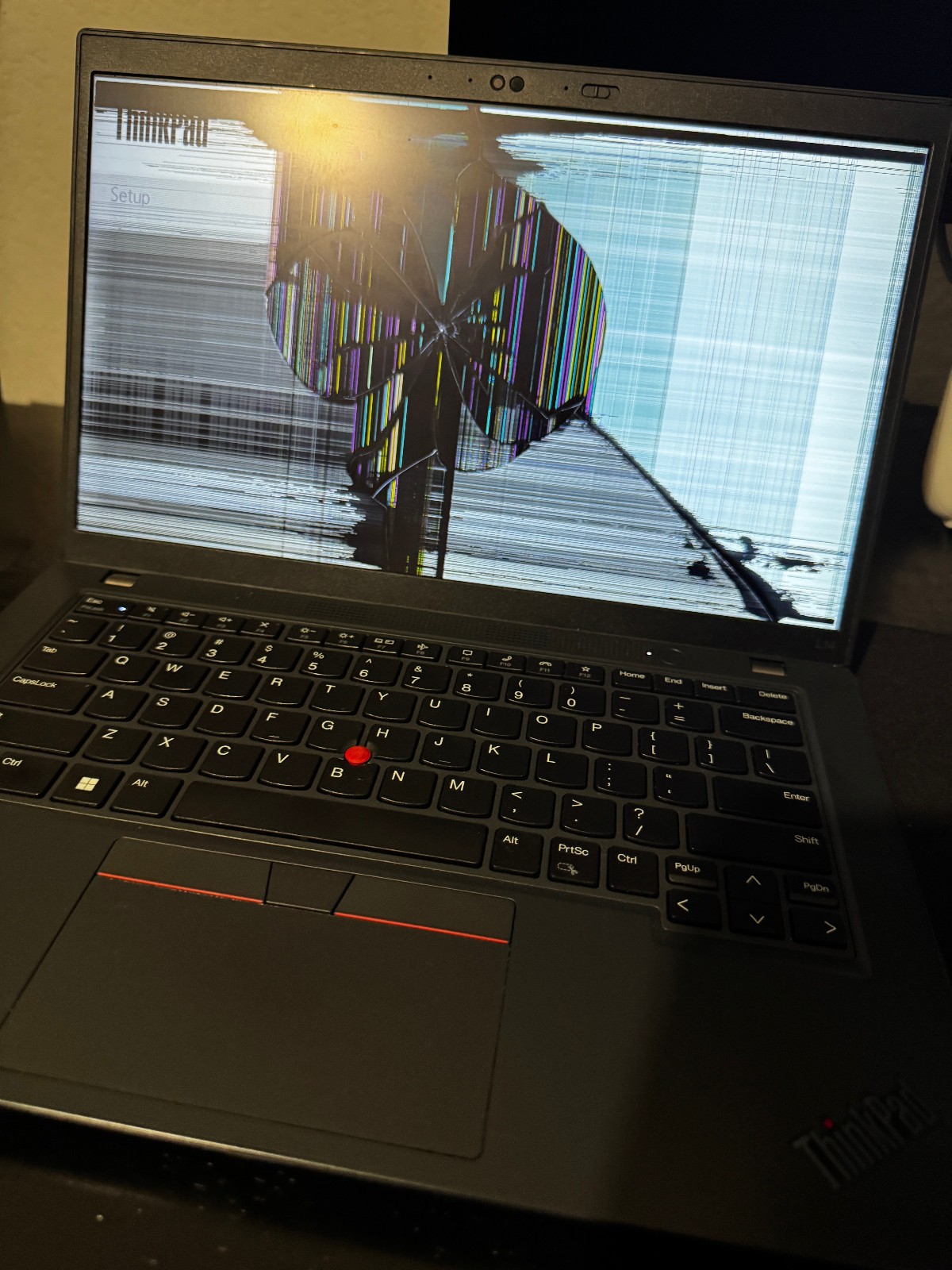 Lenovo ThinkPad L14 Gen 3 - CRACKED SCREEN - Works on Ext Monitor - i5 ...