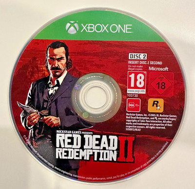 Red Dead Redemption 2 (Only Disc 2) - Xbox One | eBay UK