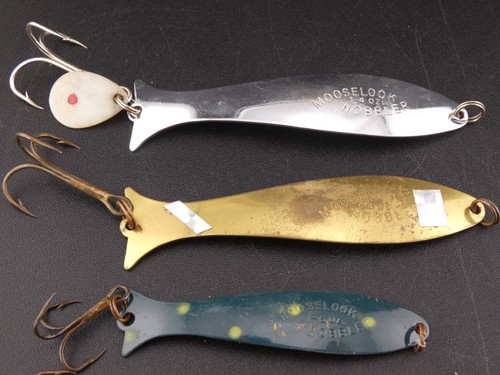 Lot of 8 Mooselook Wobbler Trout Salmon Fishing Lures Spoons | eBay
