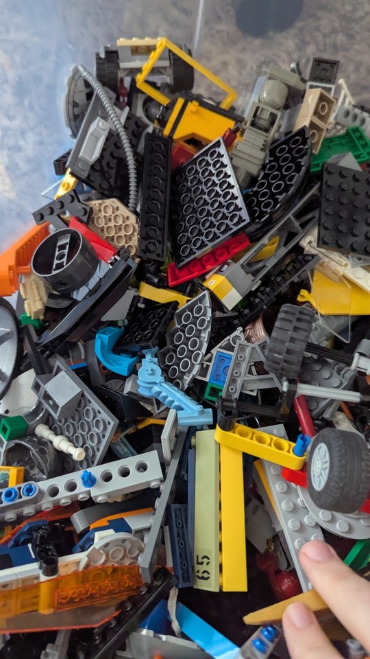 10 Pounds LEGO Bulk Lot Random Bricks Parts Pieces Building Plates ...