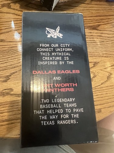Texas Rangers Peagle Bobblehead from Globe Life Field 4/4/2025 NIB | eBay