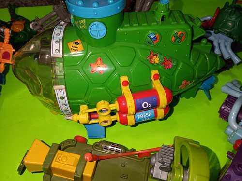 Vintage TMNT Figures & Vehicles Bundle Teenage Mutant Ninja Turtles ...