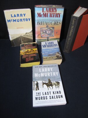 Larry McMurtry - Set of 6 Novels including Last Words Saloon and ...