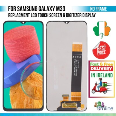 For Samsung M33 SM-M336B Replacement LCD Touch Screen Display Digitizer ...