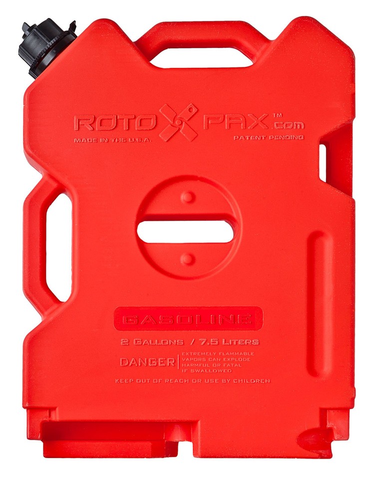 Set of 2 RotopaX 2 Gallon Fuel Packs fits Jeeps ATV and UTV Polaris RZR ...