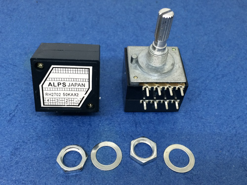 Japan Alps 27-Type RH2702 50KAX2 8PIN with Loudness Potentiometer ...
