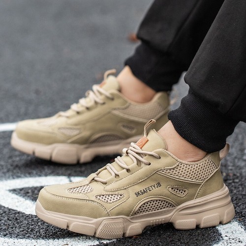 Mesh Work Sneakers Steel Toe Shoes Safety Shoes Puncture-Proof ...