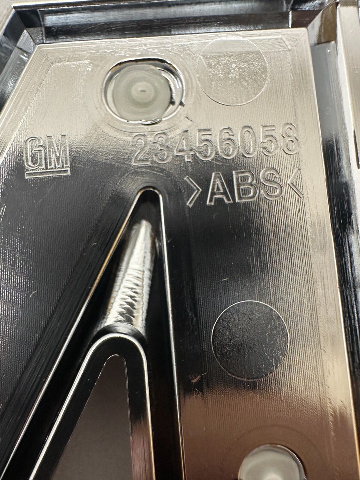 GM GMC Front Grille Black Nameplate Emblem Badge For GMC Terrain Acadia ...