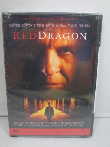 Red Dragon DVD NEW Collectors Edition Anthony Hopkins | eBay