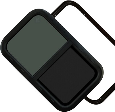 RV Camper Trailer Window Replacement 30" x 20" Horizontal w/ Trim Ring ...